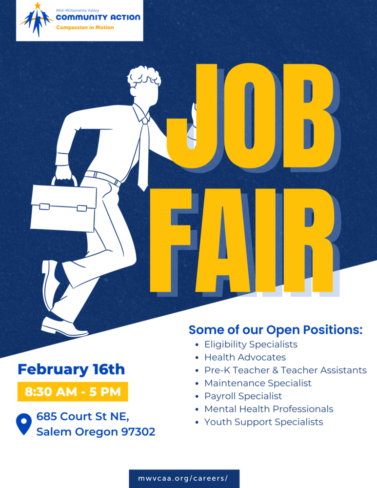 MWVCAA Job Fair - Mid-Willamette Valley Community Action
